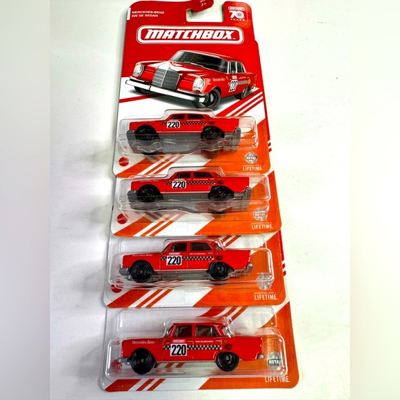 Mattel | Other | Matchbox Red Line Series Mercedesbenz 22 Se Sedan ...